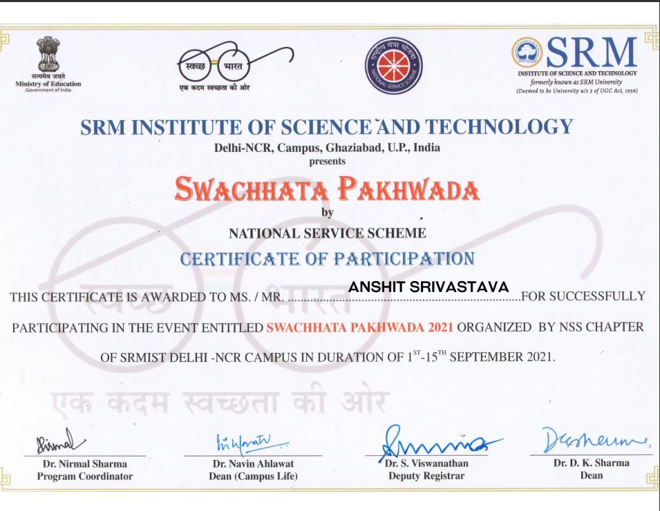 Anshit Kumar Srivastava